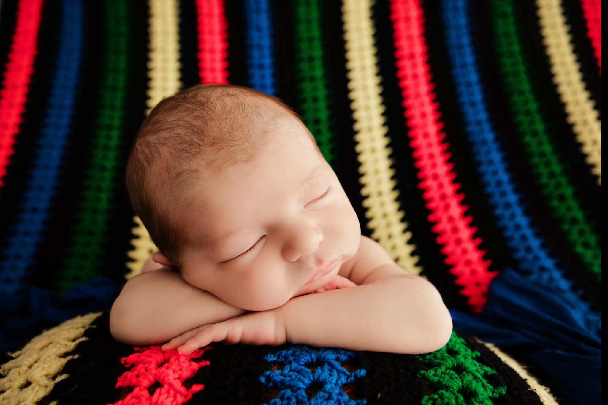 Custom Newborn Portraits Created Using Sentimental Items - blog